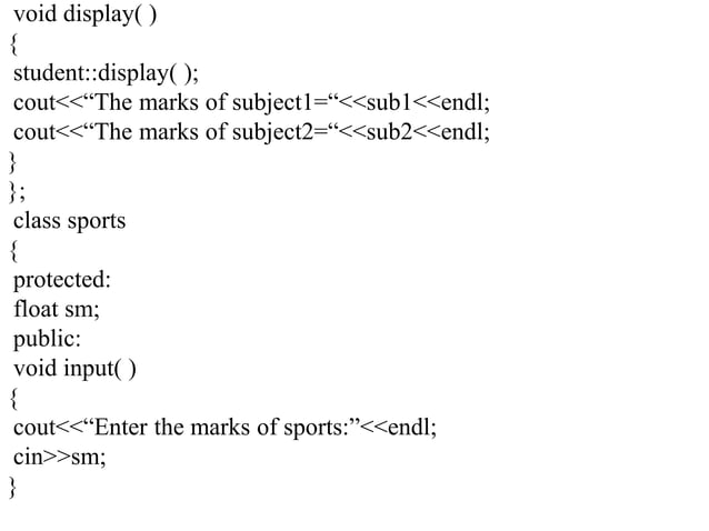 Chapter 6 and inheritance OOP C++ tu ioe | PPT