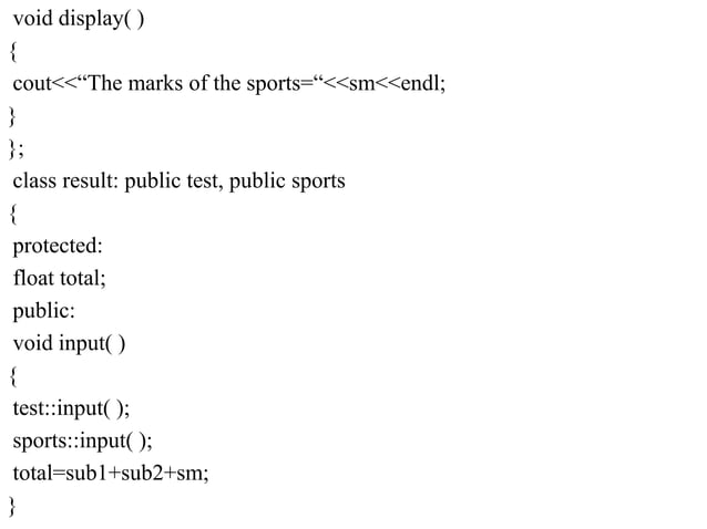 Chapter 6 and inheritance OOP C++ tu ioe | PPT