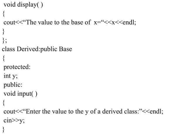 Chapter 6 And Inheritance Oop C Tu Ioe Ppt
