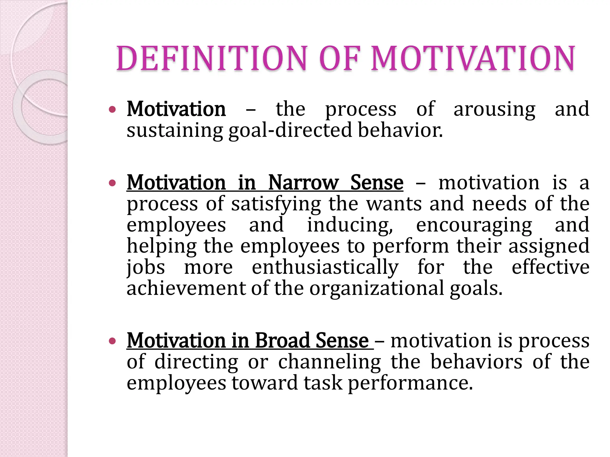 CHAPTER 6-benefits and motivation. int human resource management | PPT