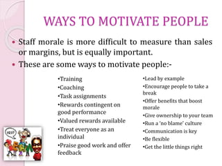 CHAPTER 6-benefits and motivation. int human resource management | PPTX