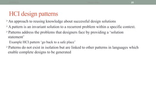 Chapter 6.pptx human computer interaction | PPT