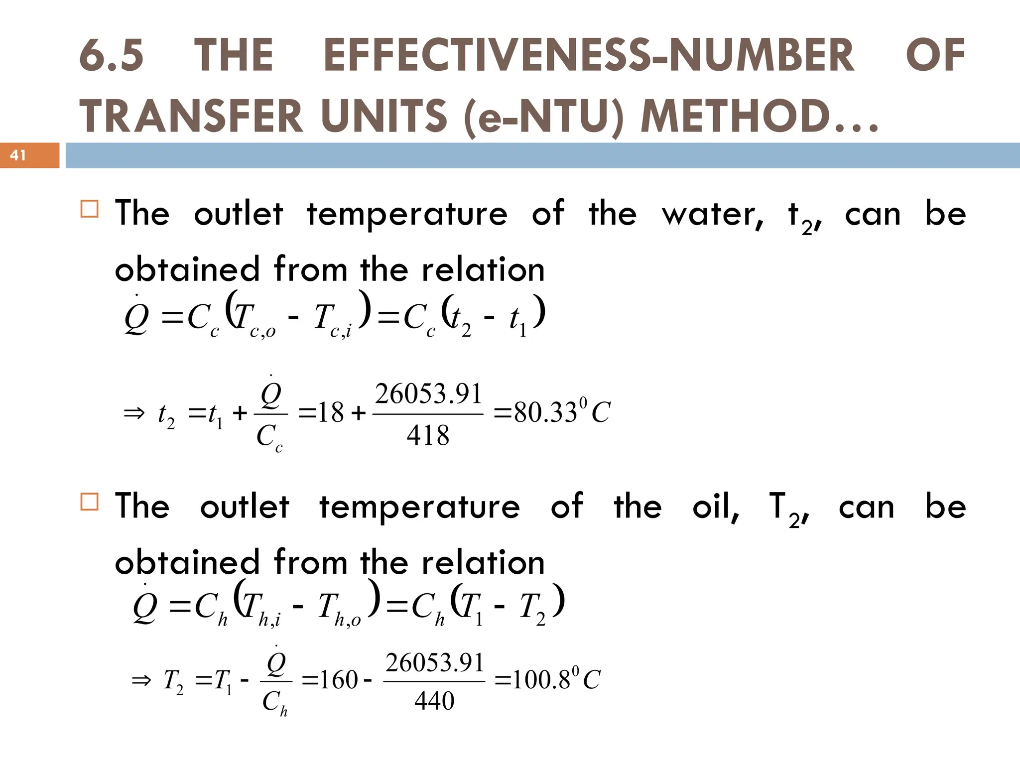 Heat transfer / Heat exchanger Chapter6.ppt