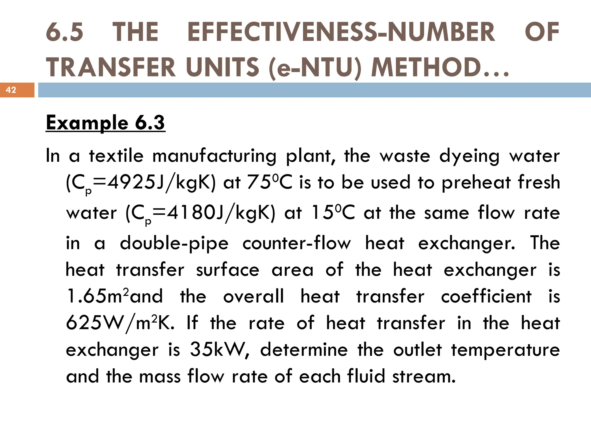 Heat transfer / Heat exchanger Chapter6.ppt