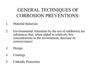 corrosion & degradation of materials.... | PPT