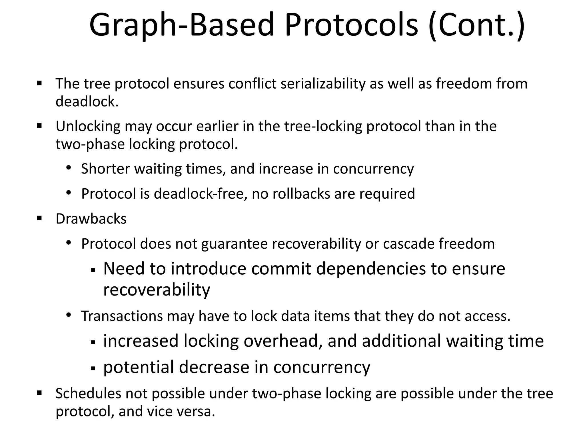 Concurrency Control In Database Management System Ppt