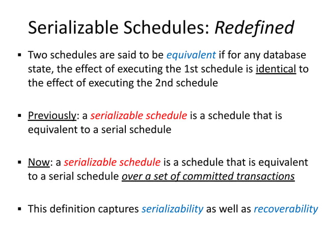 Concurrency Control In Database Management System Ppt