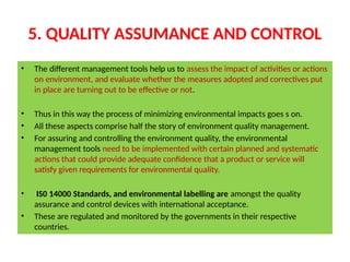 Total Quality Environmental Management Standard Measurement | PPTX