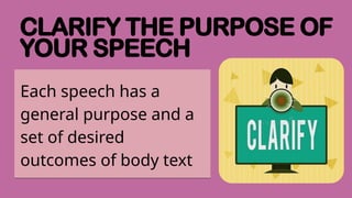 TOPIC SELECTION & ANALYSIS IN ORAL COMMUNICATION | PPTX