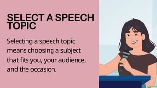 TOPIC SELECTION & ANALYSIS IN ORAL COMMUNICATION | PPTX