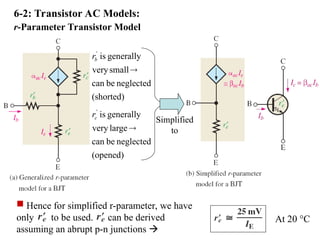 Chapter 6.ppt Bipolar Junction Transistor | PPT