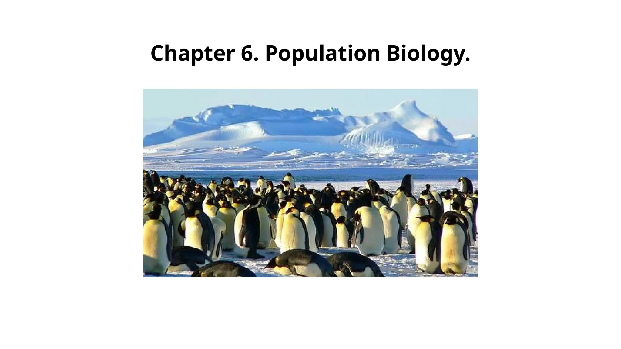 Chapter 6. Population Biology. Dynamics of Population Growth..pptx