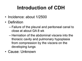 Chapter 6-2 Congenital diaphragmatic hernia.ppt