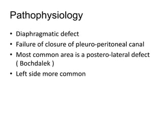 Chapter 6-2 Congenital diaphragmatic hernia.ppt