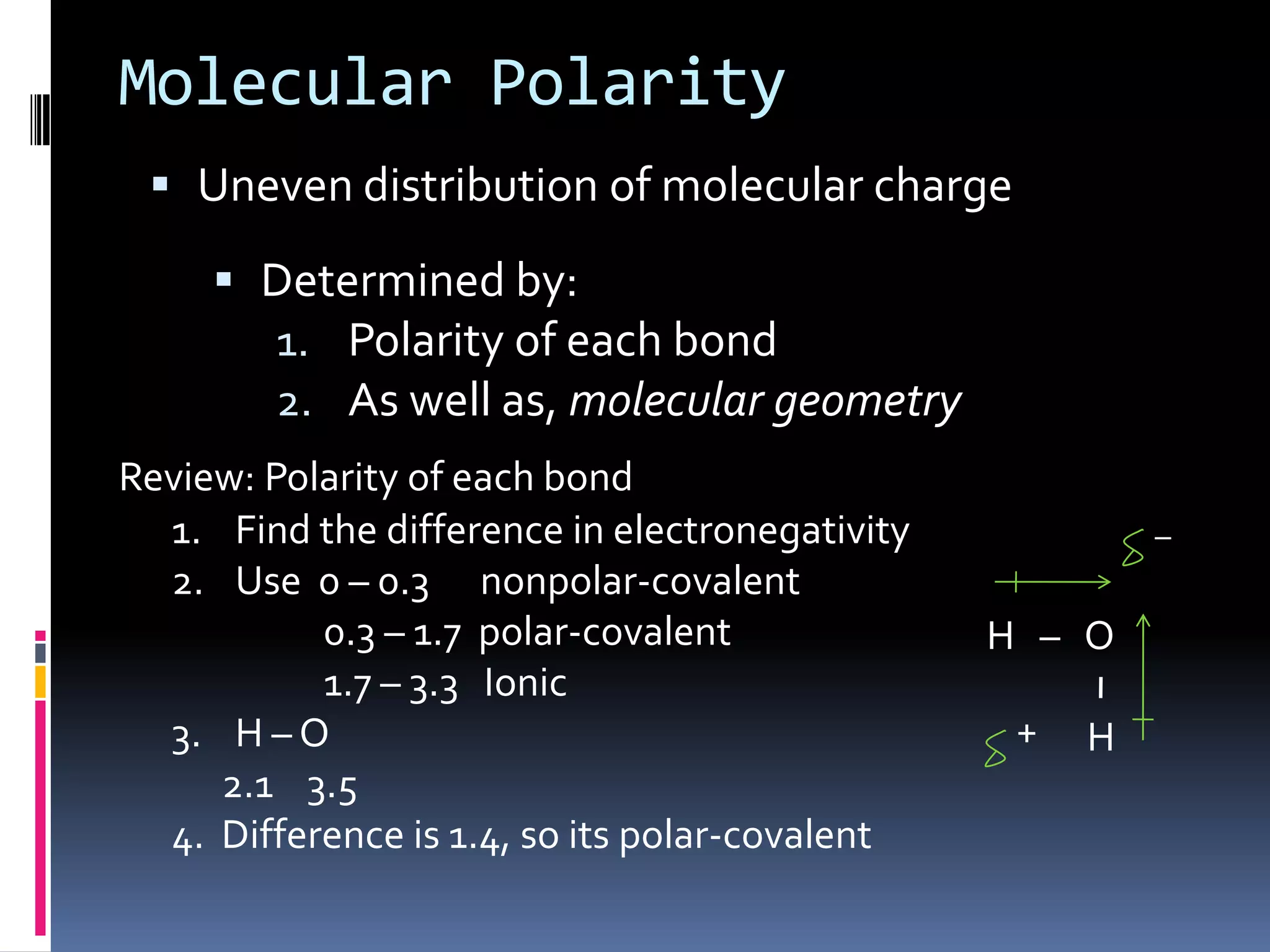 Chapter 6.5 : Molecular Geometry | PPTX