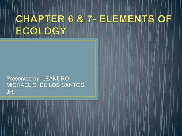 Chapter 6 7 ecology | PPT
