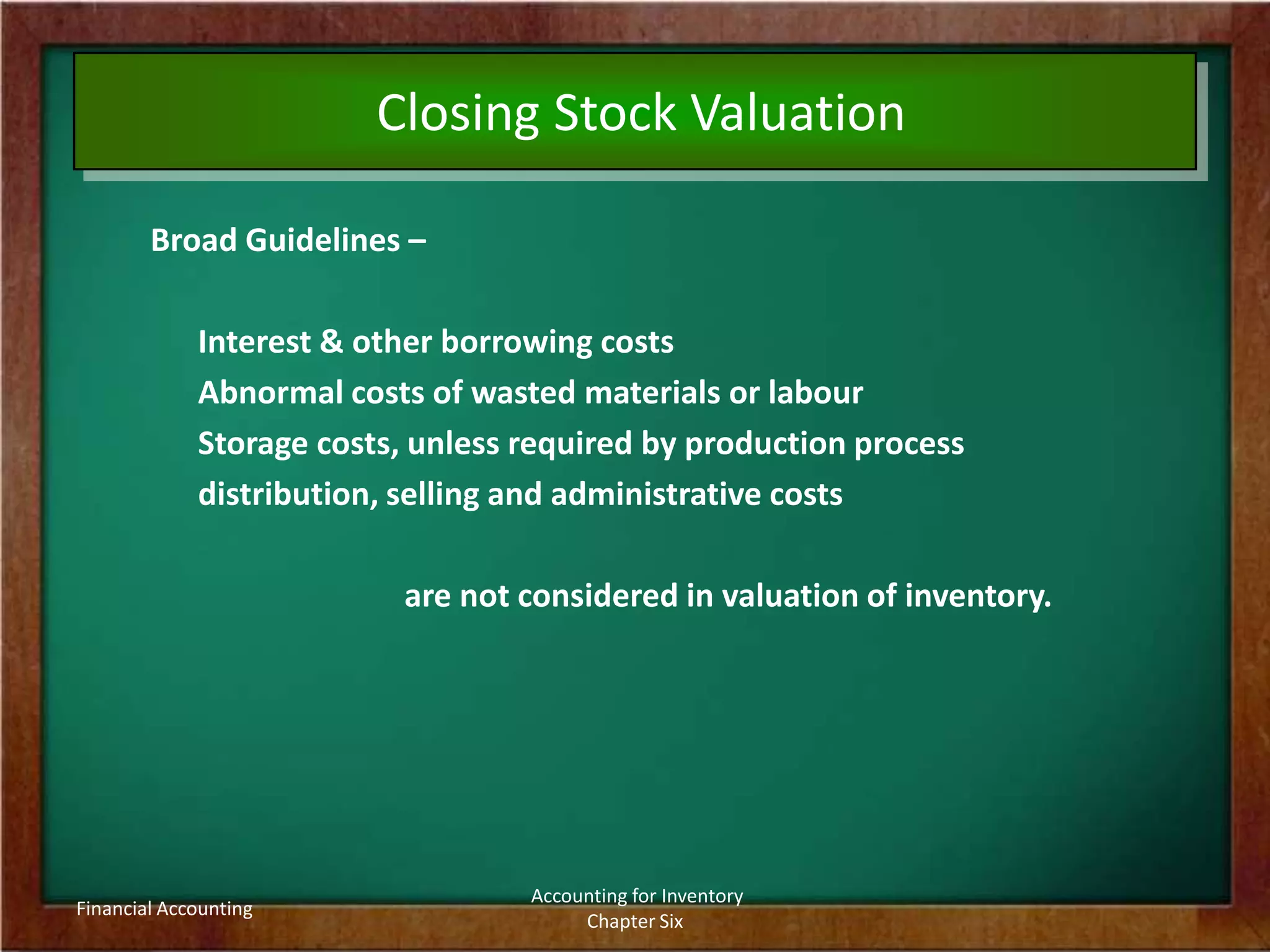 Inventory Accounting | PPTX