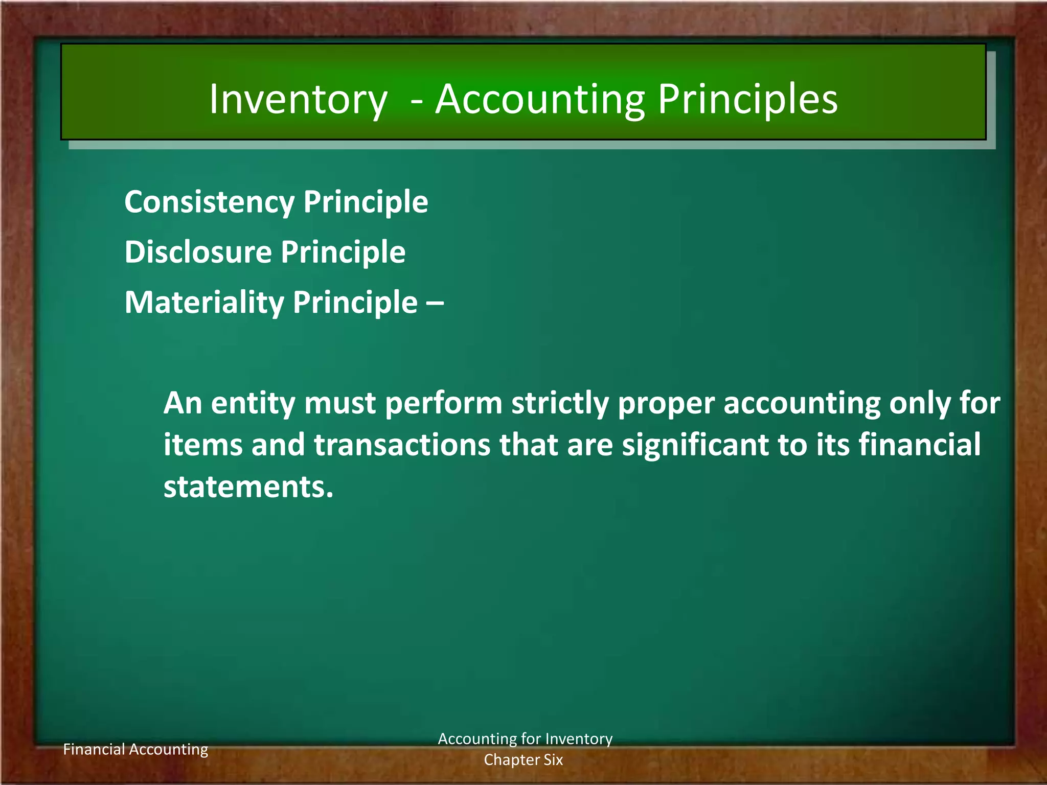 Inventory Accounting | PPTX
