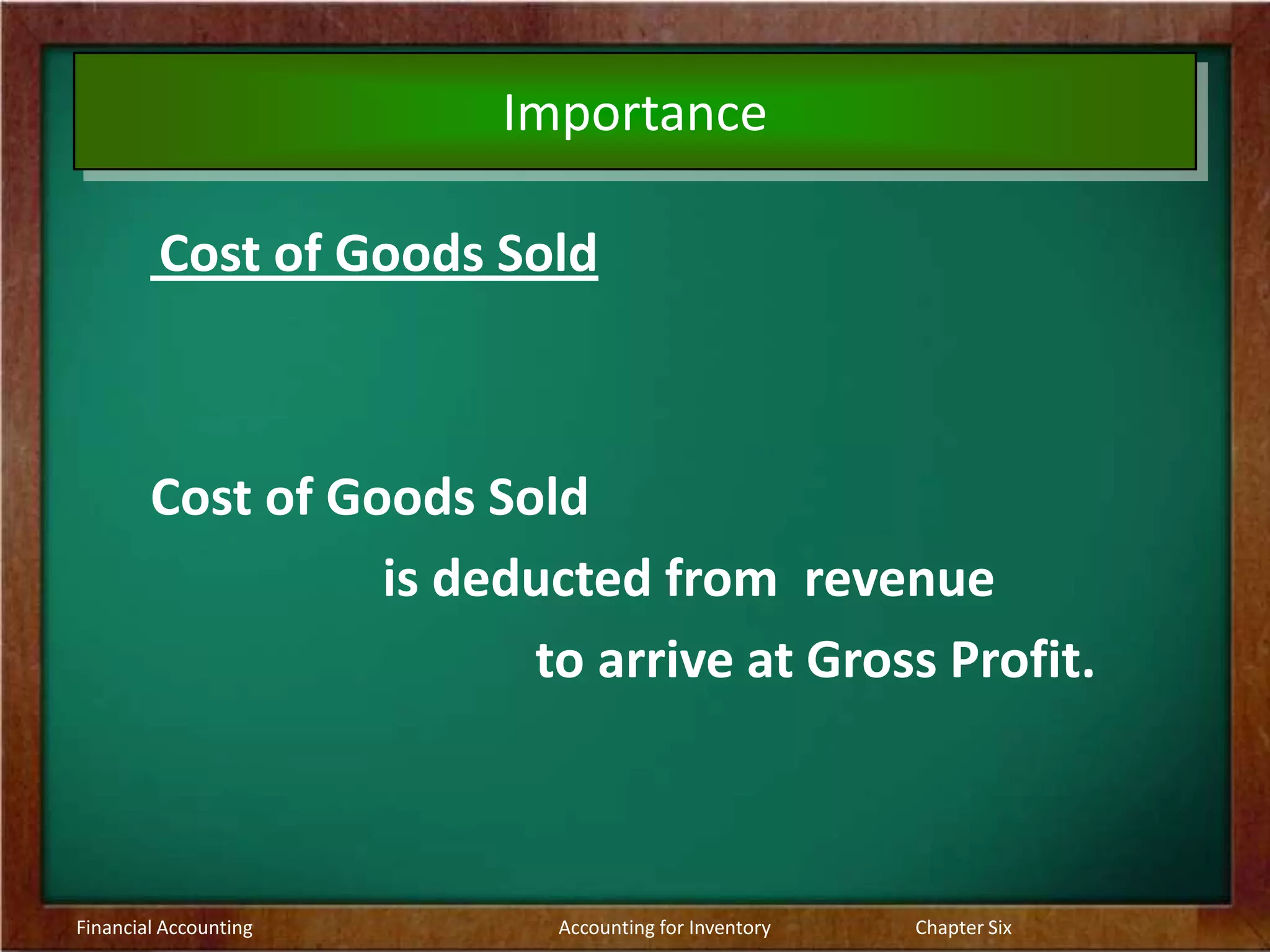 Inventory Accounting | PPTX