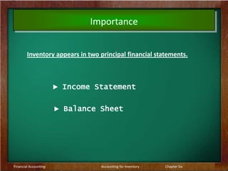 Inventory Accounting | PPTX