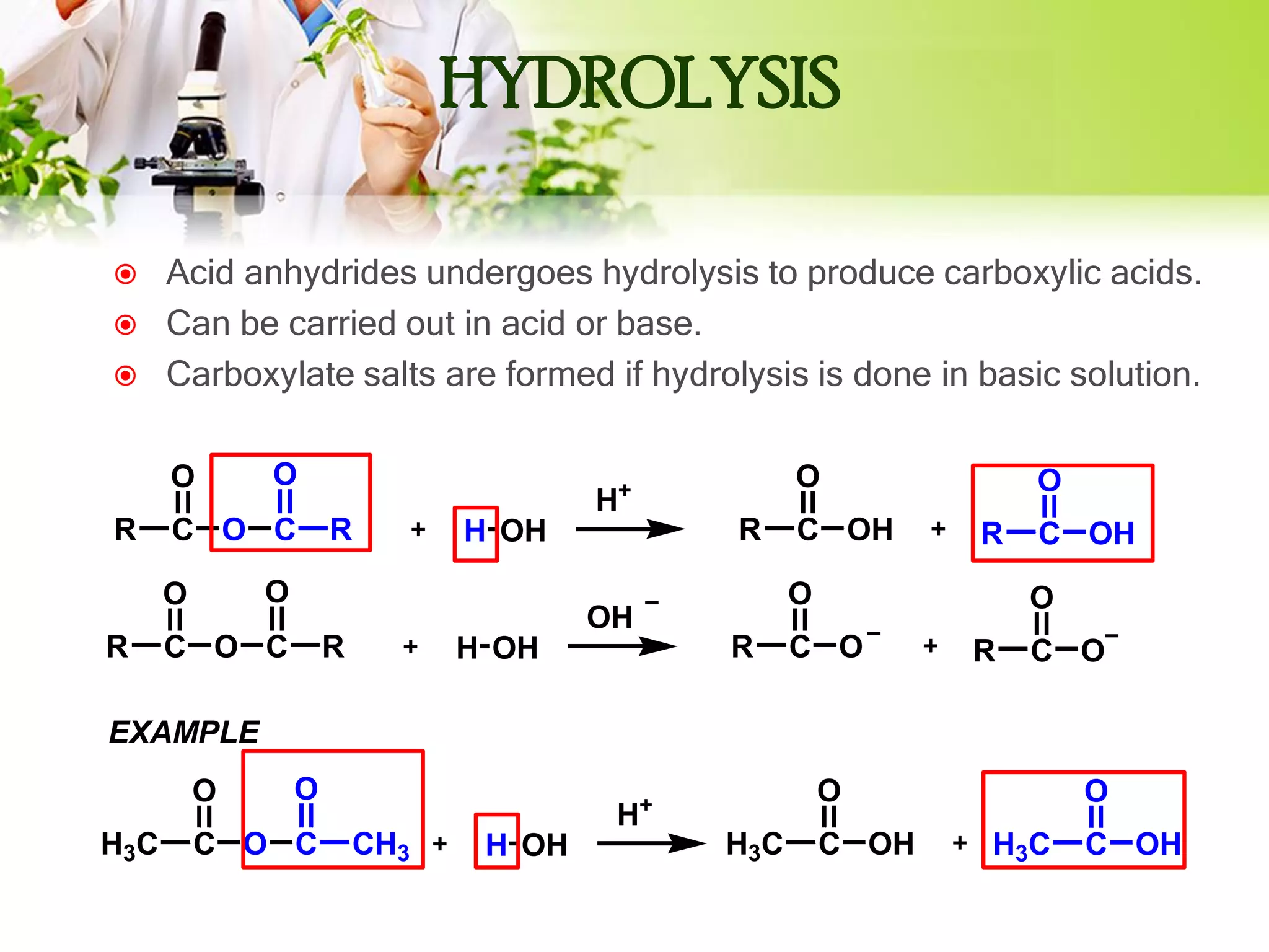 Chapter 6 acid anhydride | PDF