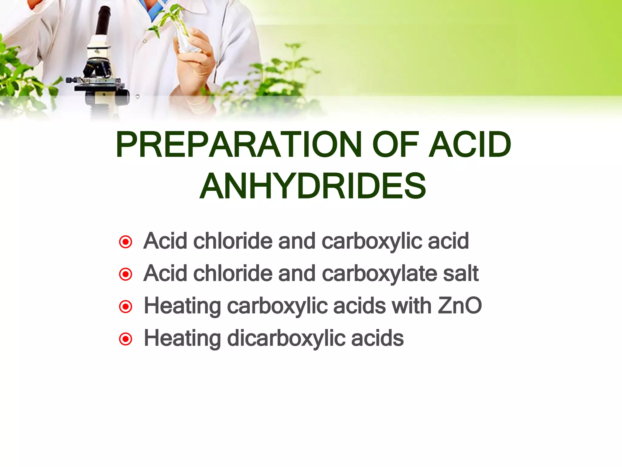 Chapter 6 acid anhydride | PDF