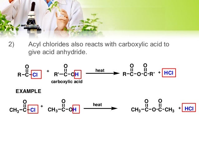 Chapter 6 acid anhydride