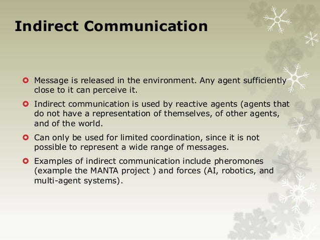 Chapter 6 agent communications--agent communications