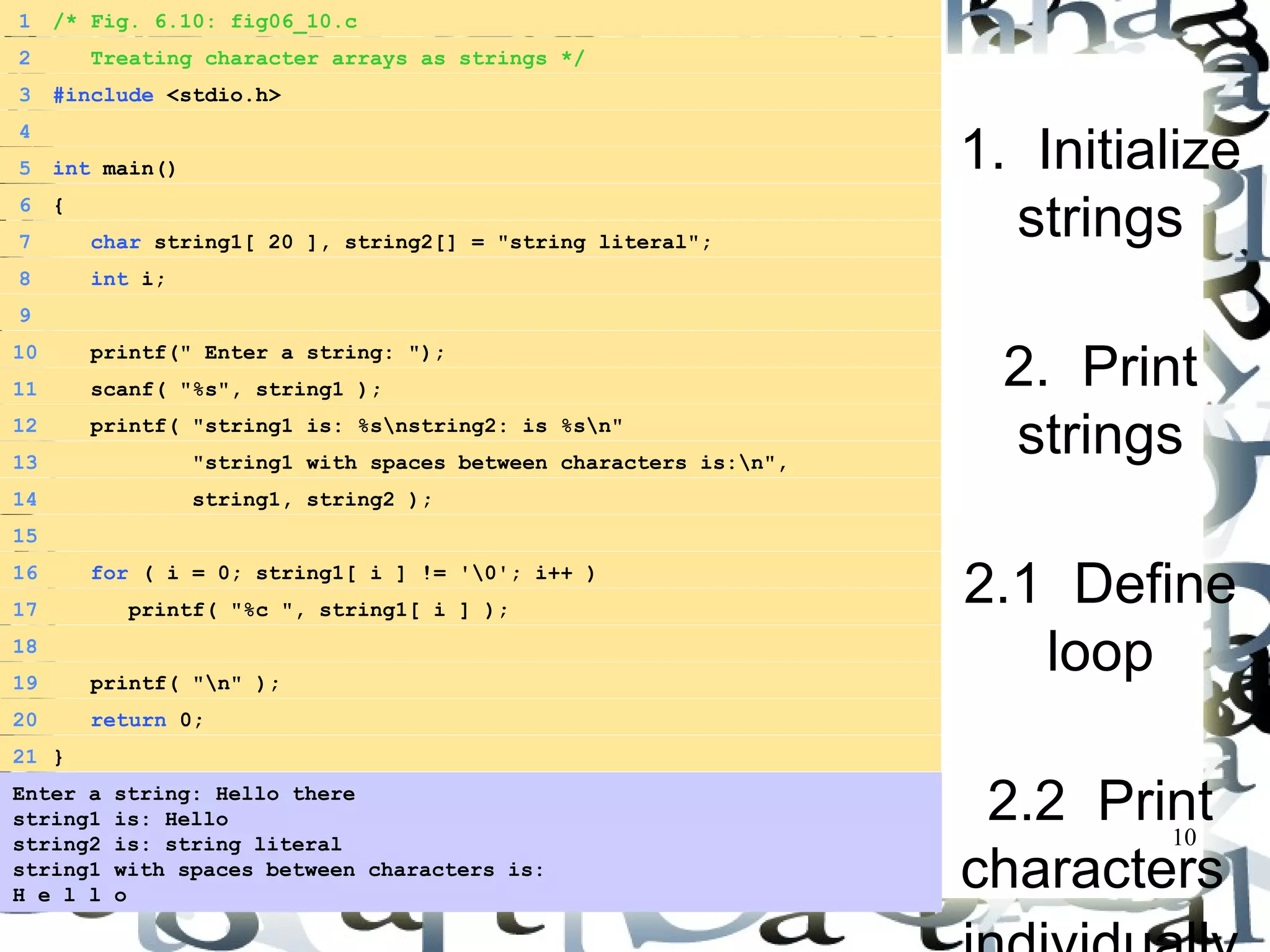 Chapter 6 Arrays Part 1 Ppt 4830
