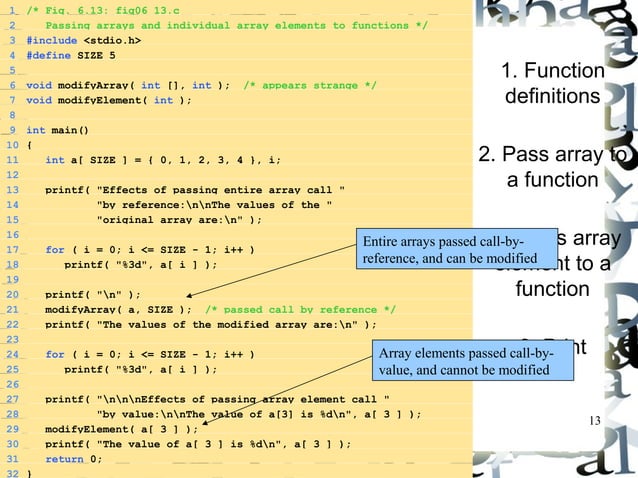 Chapter 6 arrays part-1 | PPT