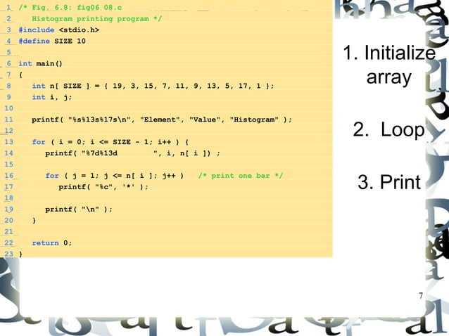 Chapter 6 arrays part-1 | PPT