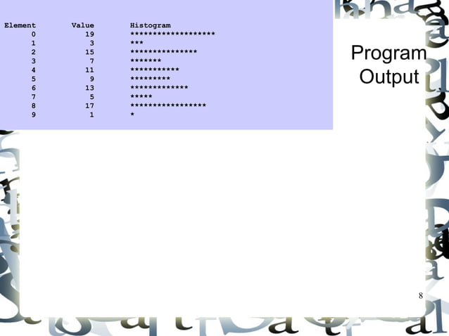 Chapter 6 arrays part-1 | PPT