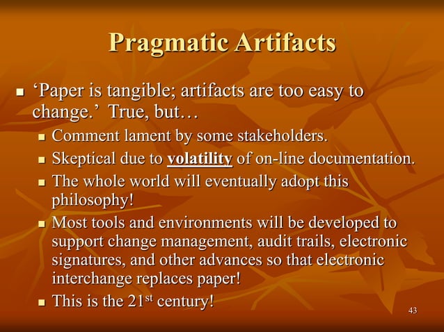 HelloChapter6fgfg-Artifacts__of_theProcess.ppt