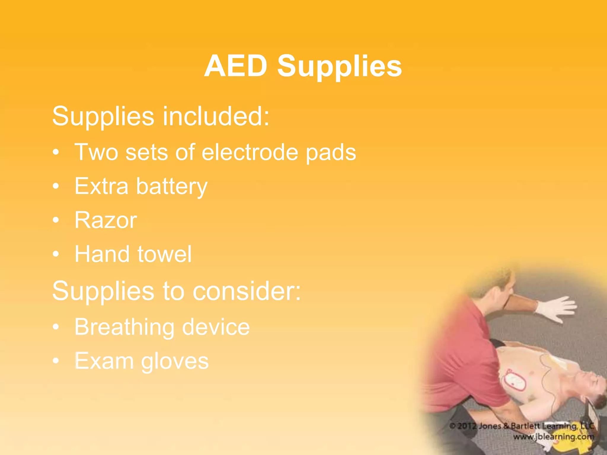 Chapter 6 Automated External Defibrillation | PPTX