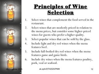 Chapter 6 - Beverage Service (1) | PPT