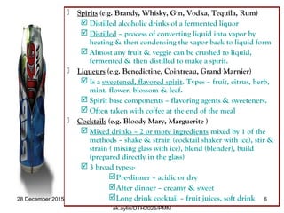 Chapter 6 - Beverage Service (1) | PPT