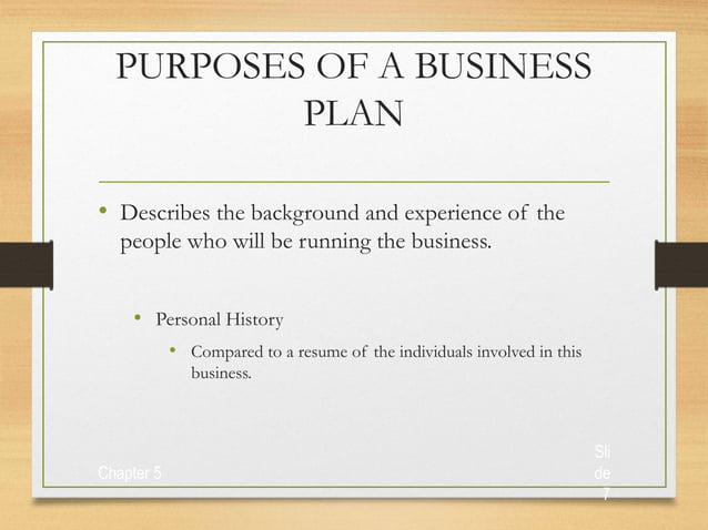 Chapter 6 - business plan power point presentation 1 | PPT