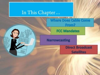 Chapter 6 - Cable and the Specialization of Television | PPTX