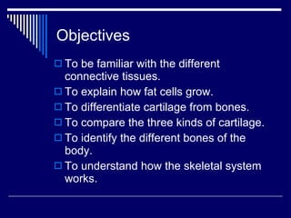 Chapter 6.connective tissue 2 | PPT