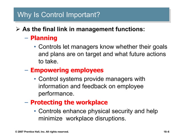 Chapter 6-Controlling.pdf | Business | Business and Finance