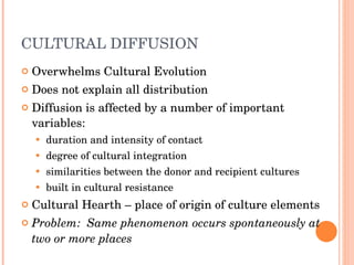 Chapter 6 Cultural Geography | PPT