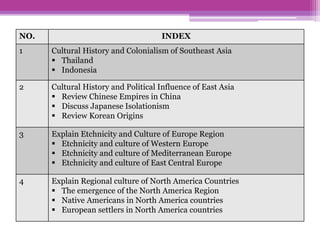 CHAPTER 6 CULTURAL HISTORY AND POLITICAL INFLUENCES | PPT