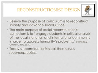 Chapter 6 curriculum design | PPTX