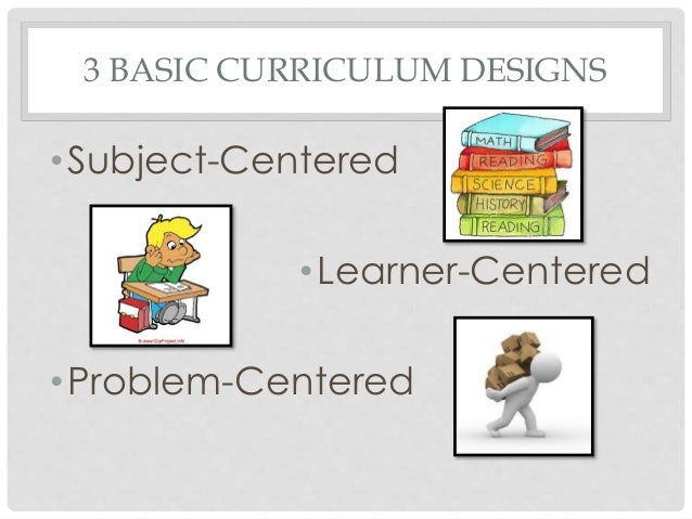 Chapter 6 curriculum design