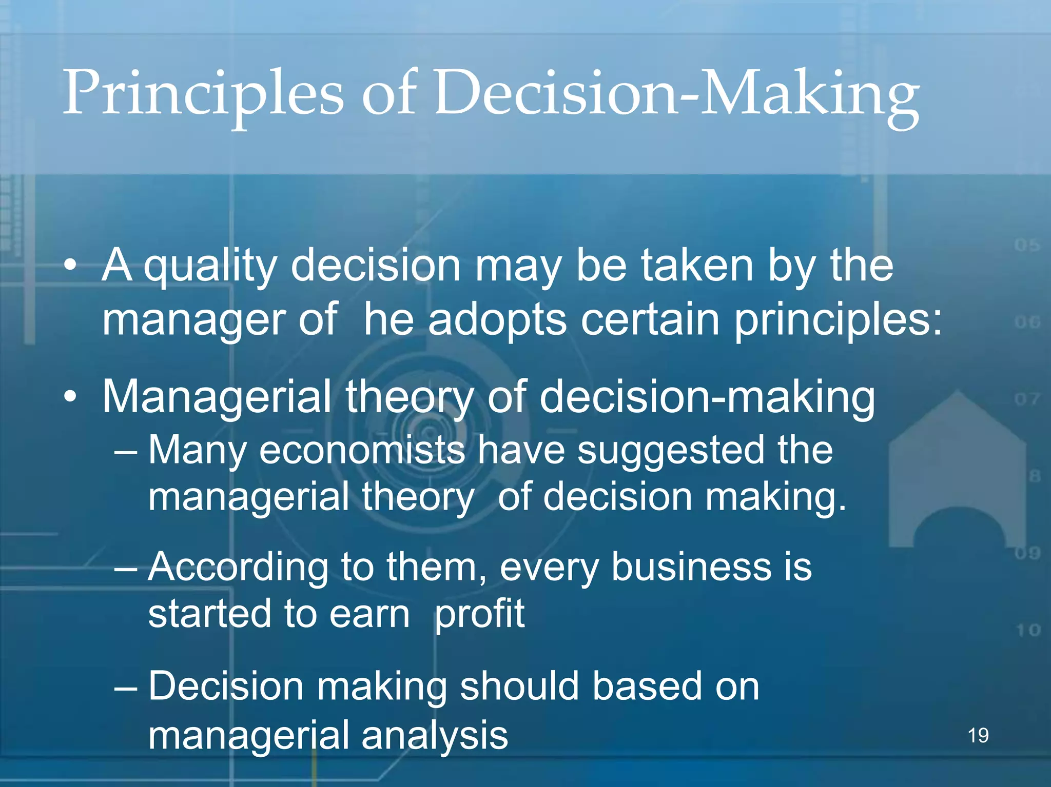 DECISION MAKING – DEFINITION, CHARACTERISTICS, ELEMENTS, PROCESS, TYPES ...
