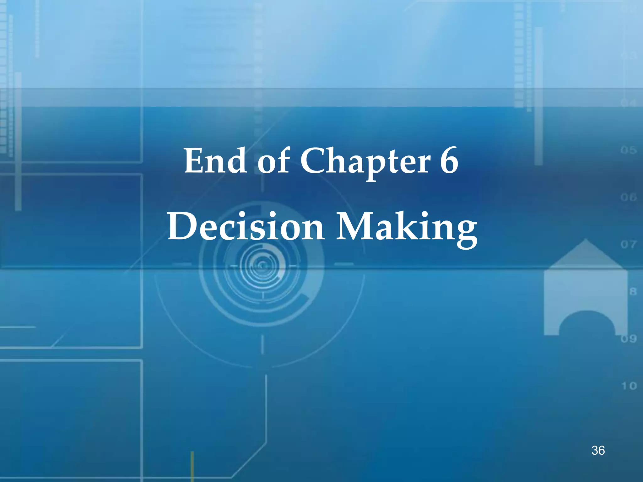 DECISION MAKING – DEFINITION, CHARACTERISTICS, ELEMENTS, PROCESS, TYPES ...