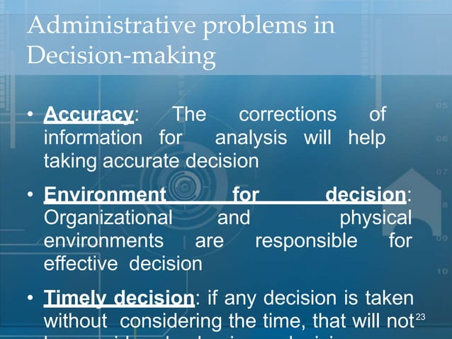 DECISION MAKING – DEFINITION, CHARACTERISTICS, ELEMENTS, PROCESS, TYPES ...