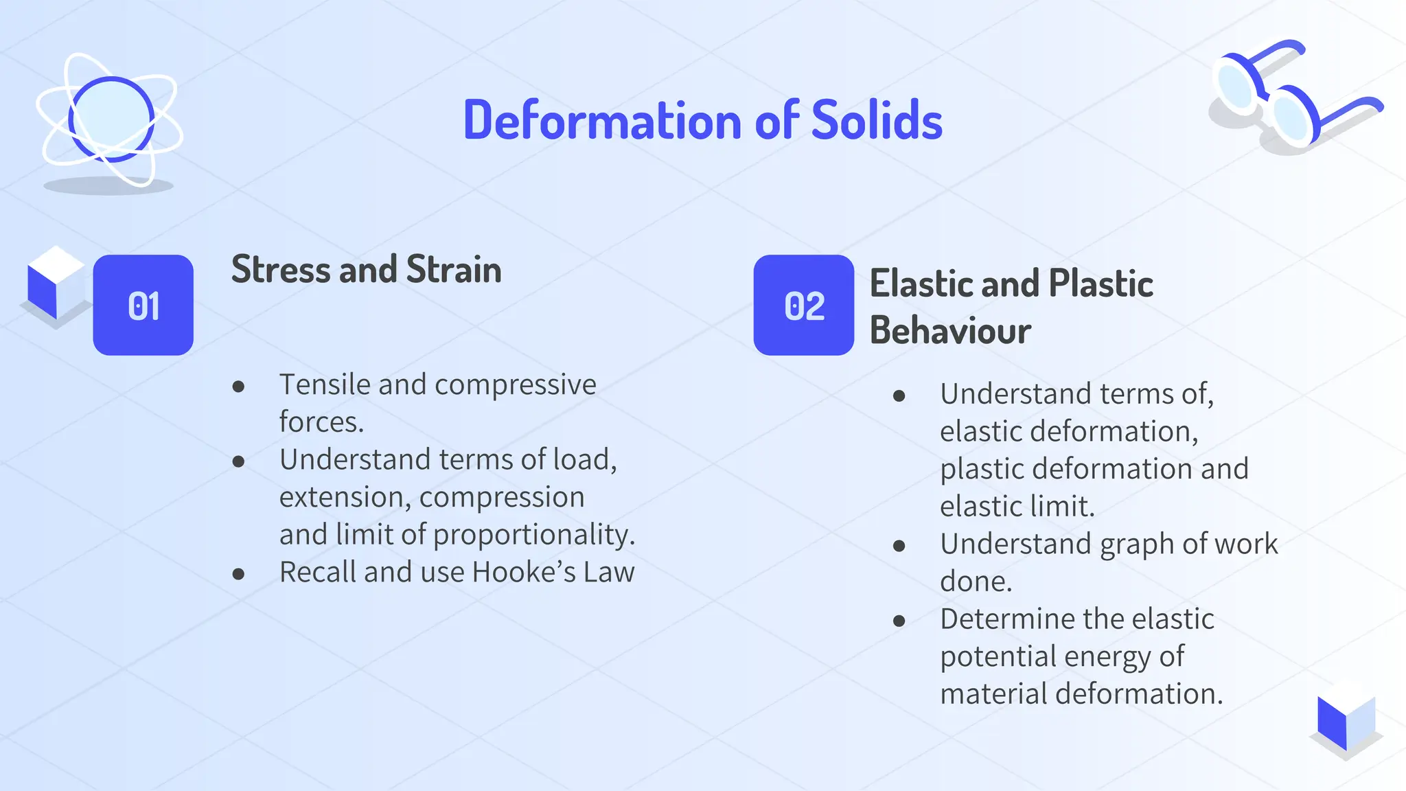 Deformation of Solids Cambridge A Level Physics | PPTX