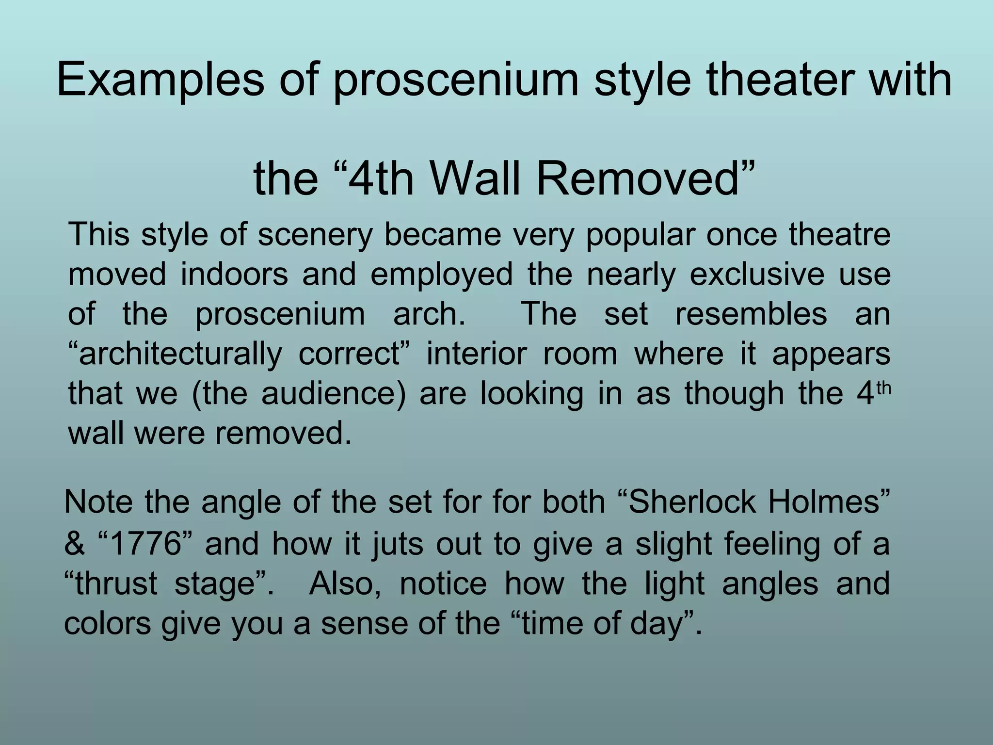 Chapter 6 designer part 1 | PPT | Theater Venues | Attractions