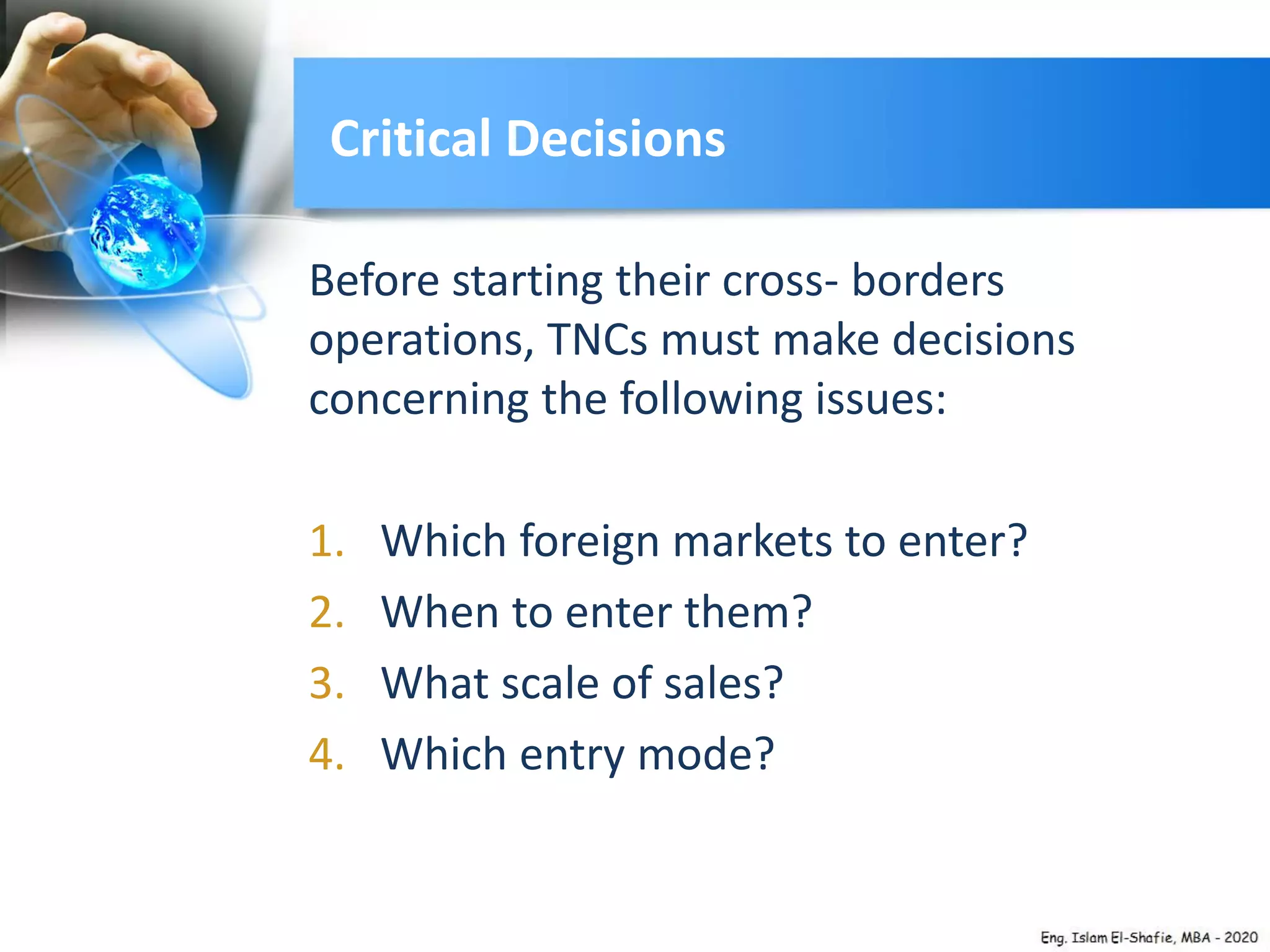 Chapter 6 Entry Modes of Global Business | PDF